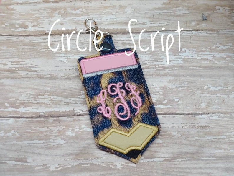 Rainbow With Clouds Print Pencil ID Badge Holder /luggage Tag / Gift ...