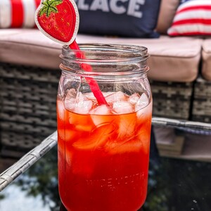 Strawberry Pencil Hugger / Topper Straw Hugger ***large Quantity ...