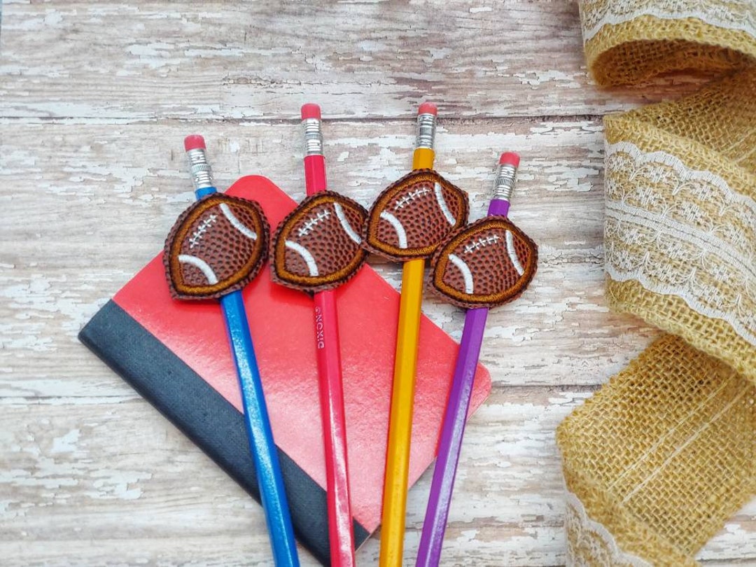 Football Pencil Hugger / Topper Straw Hugger ***large Quantity ...