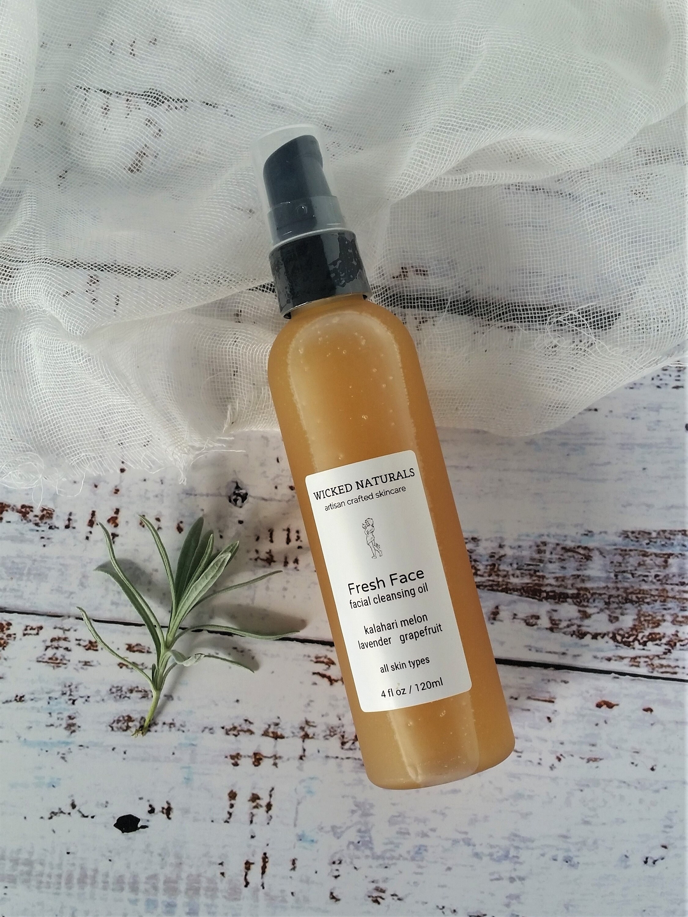 Face Cleansing Oil, All Skin Types Cleanser, Oil Cleansing Method ...