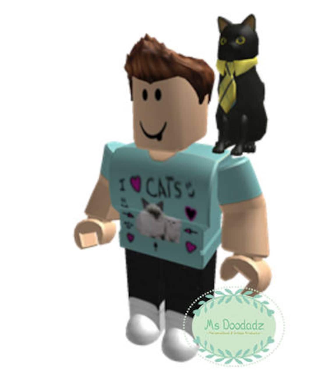 Personalized Game Roblox Own Character / Mr. Bling Bling / Dued1 Lunch ...