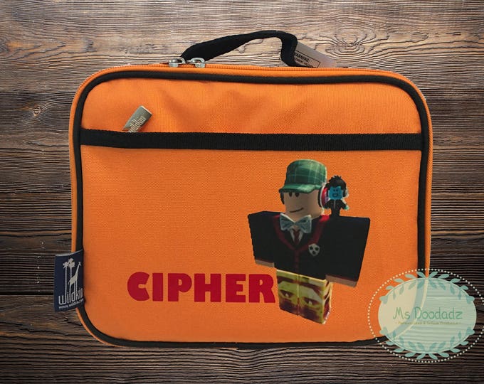 Personalized Game Roblox Own Character / Mr. Bling Bling / Dued1 Lunch ...