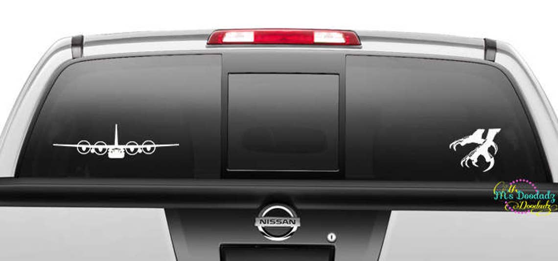 Vinyl Decal Stickers Talon C-130 Military Airplane / Combat Talon ...