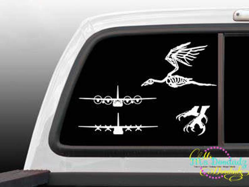 Vinyl Decal Stickers Talon C-130 Military Airplane / Combat Talon ...
