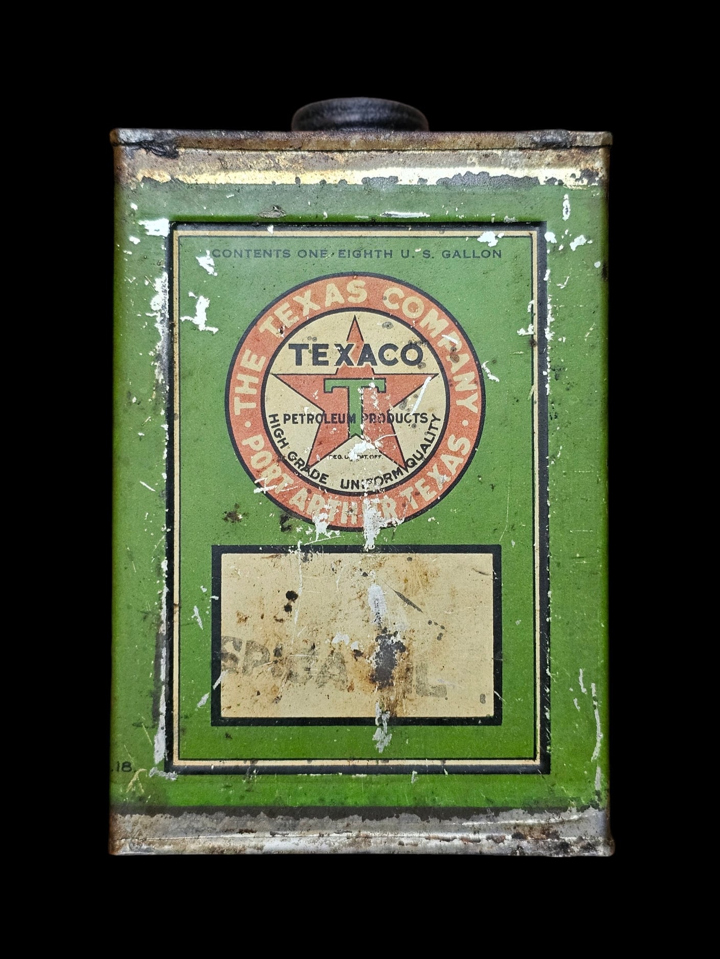 Early 1920s Texaco Spica One Eighth Gallon Oil Can - Etsy