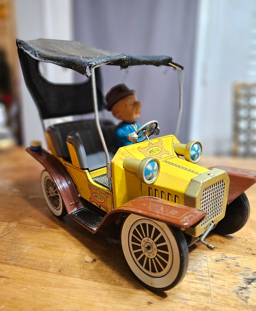 1961 Hubley Mr Magoo Tin Toy Jalopy Car - Etsy