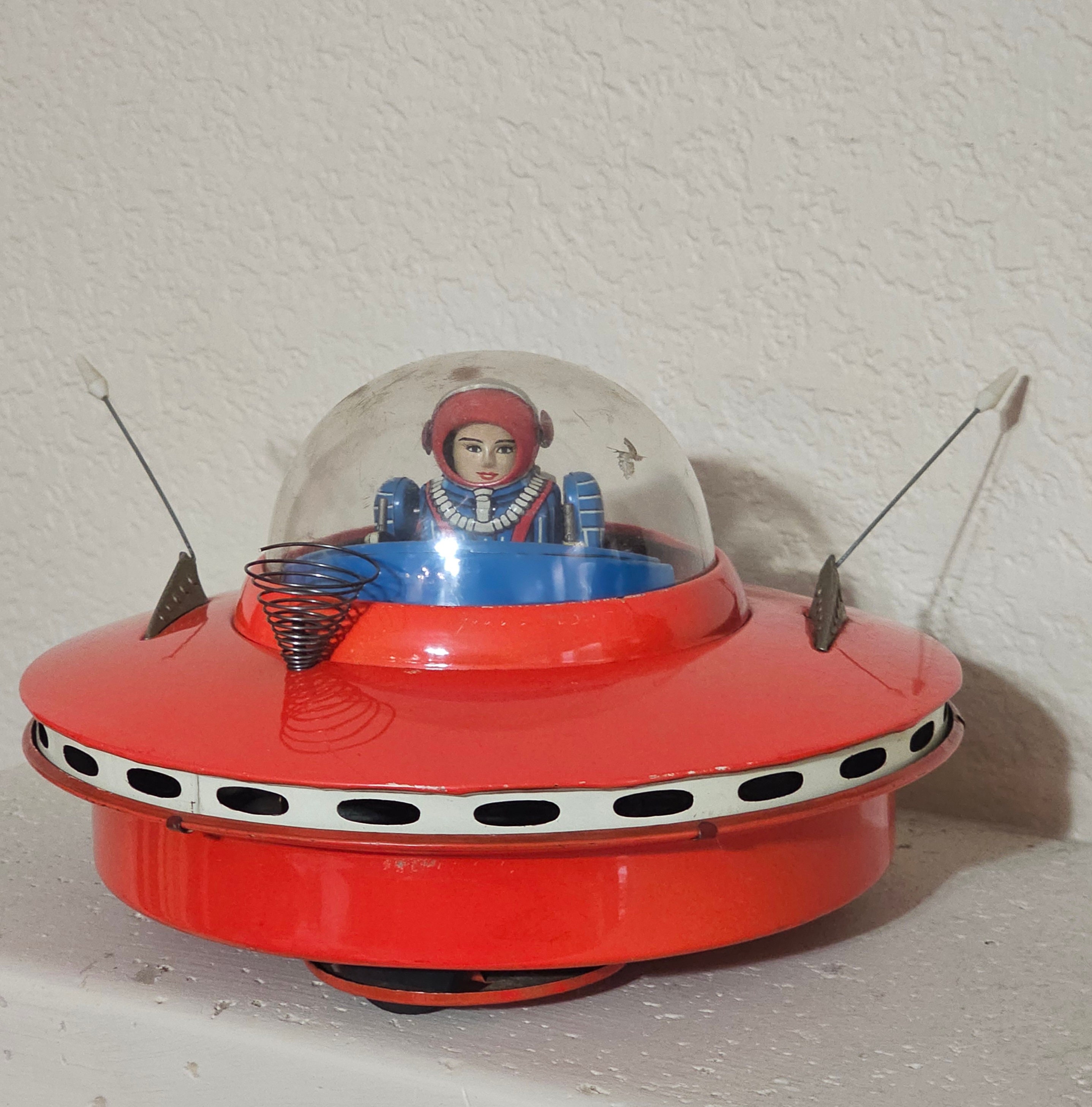 Antique Yoshiya UFO Spaceman Spaceship Toy - Etsy