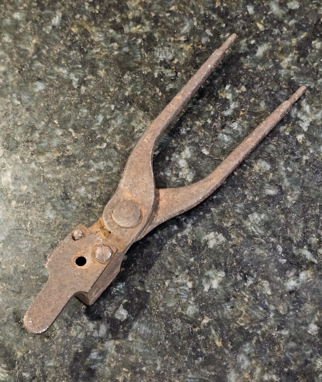 Antique Blacksmith Cast Iron Bullet Slug Mold - Etsy
