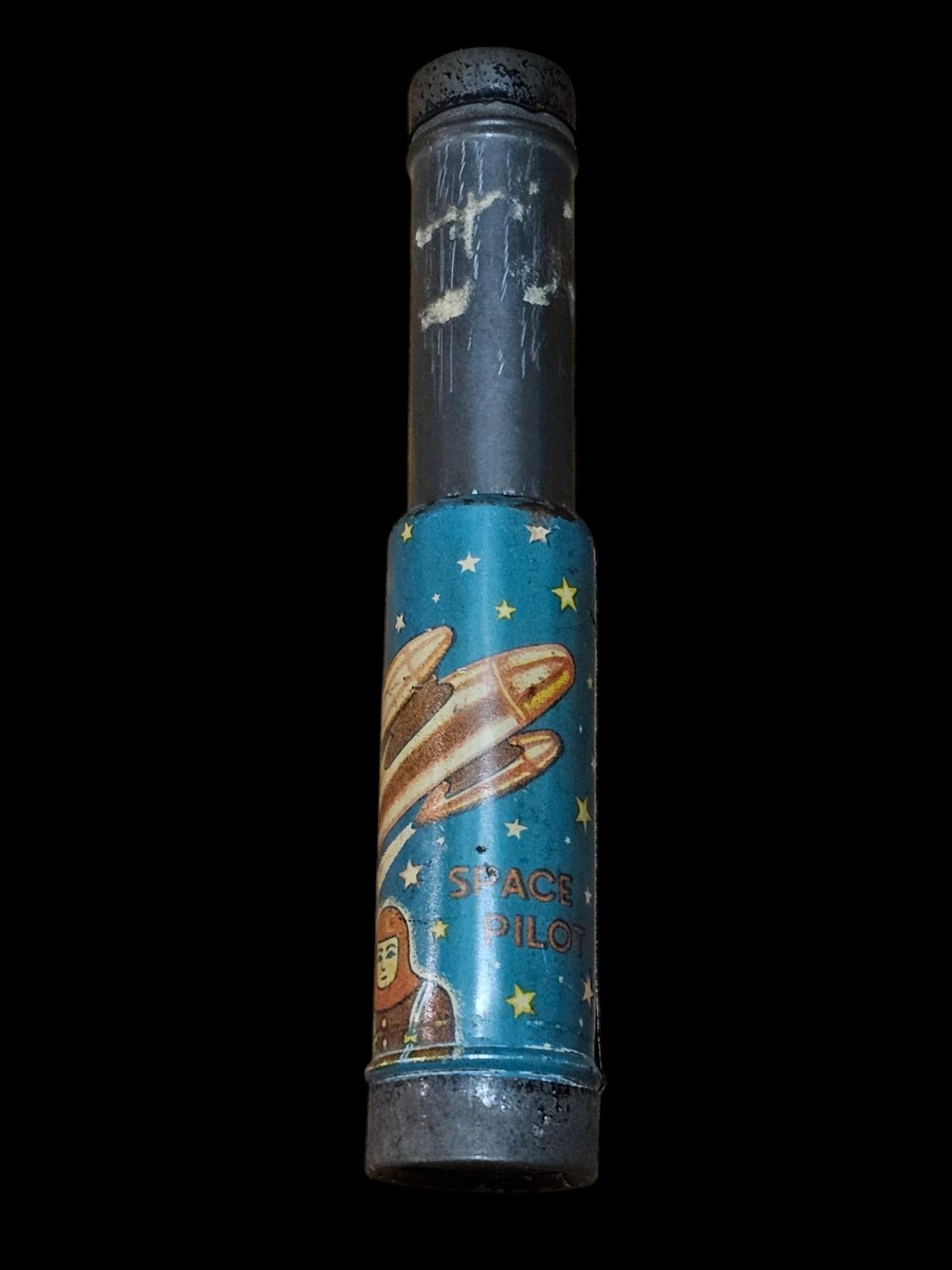Antique Japanese Space Pilot Tin Telescope Toy - Etsy