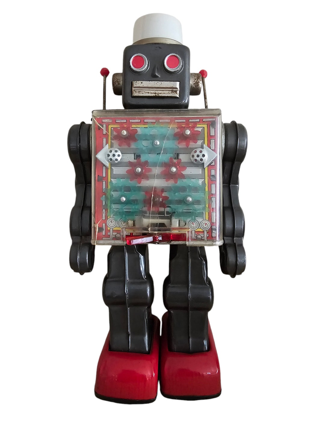 1960s Horikawa Gearbox Robot Toy - Etsy