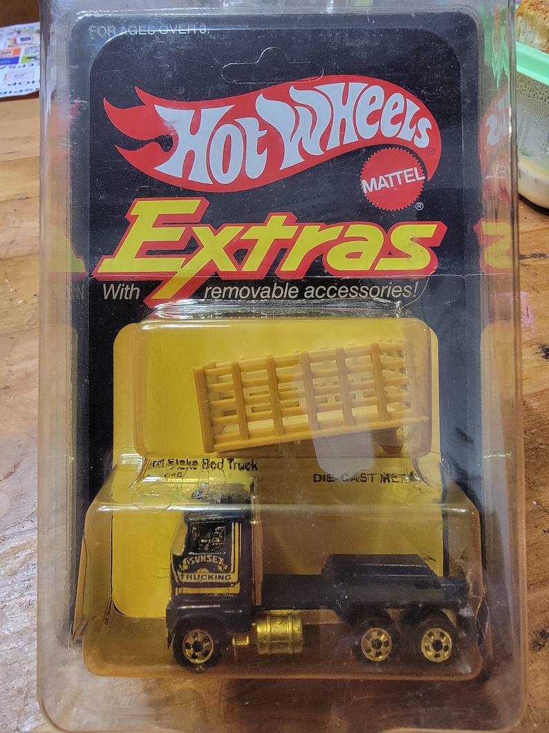 Vintage 1982 Hot Wheels Extras Ford Stake Bed Unpunched Etsy