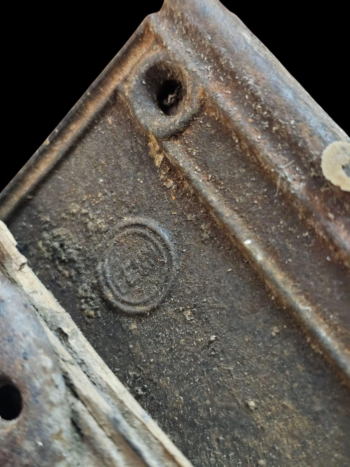 Complete White Porcelain Door Knob & Cast Iron Rim Lock Set W/ Original ...