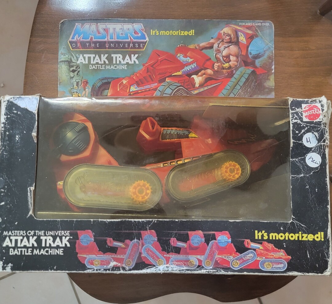 Masters of the Universe Attak Trak Battle Machine N.I.B. 1982 - Etsy