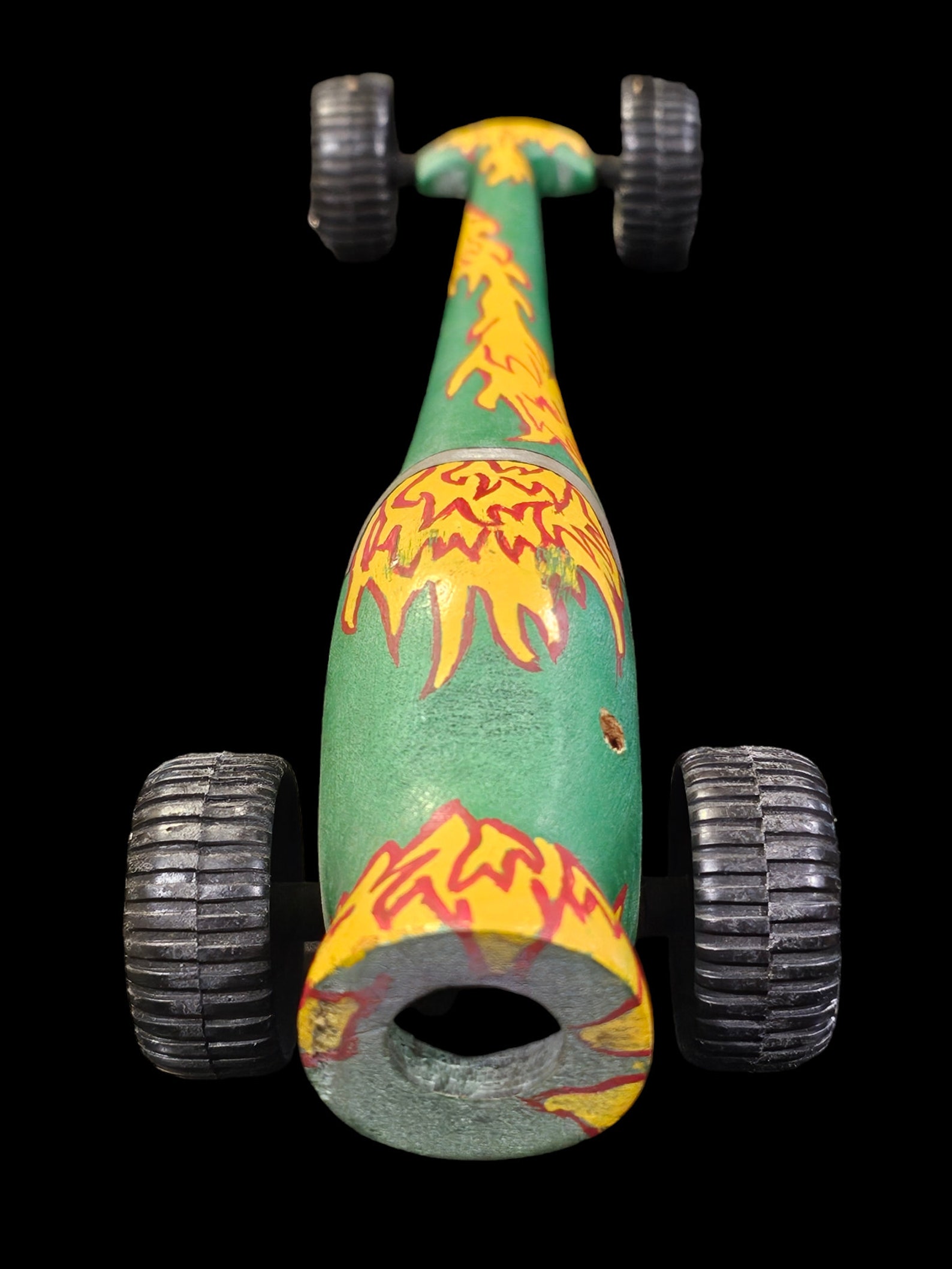 Antique Wooden CO2 Powered Dragster Derby Toy - Etsy