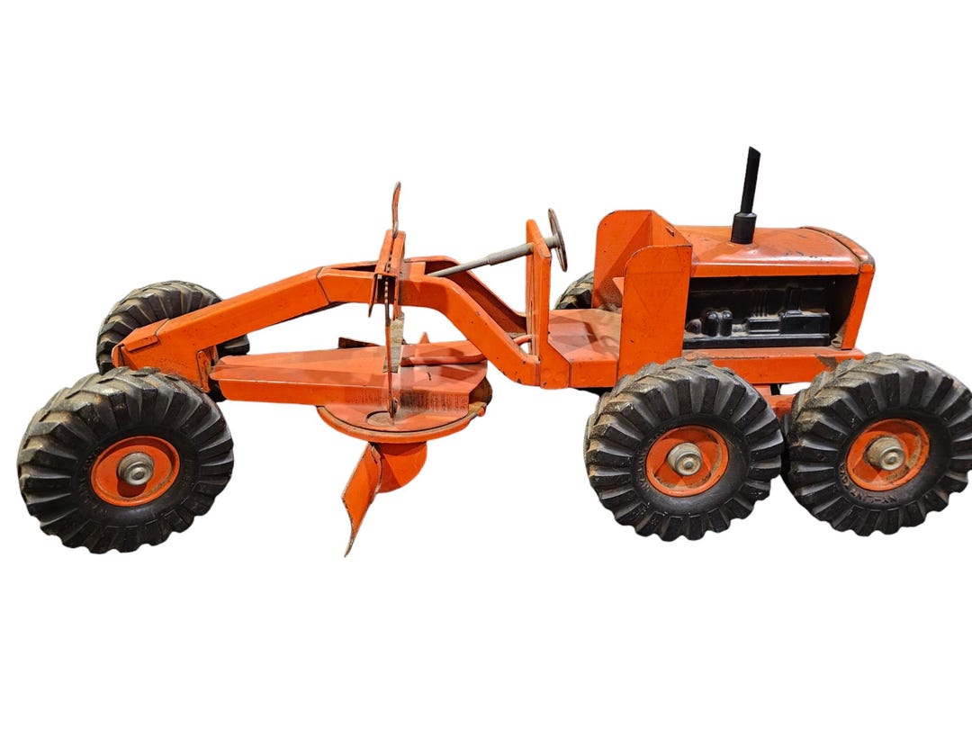 Early 1950s Nylint Road Grader Toy - Etsy