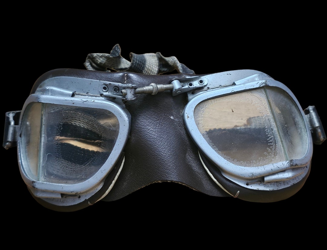 Antique Stadium Motorcycle/pilots Goggles - Etsy
