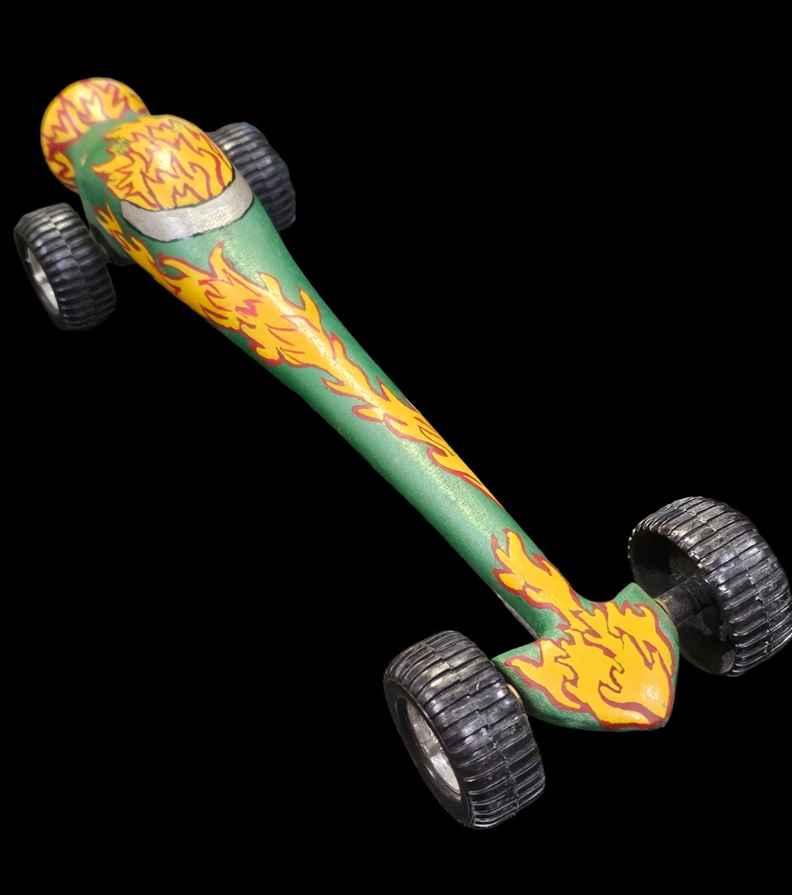 Antique Wooden CO2 Powered Dragster Derby Toy - Etsy