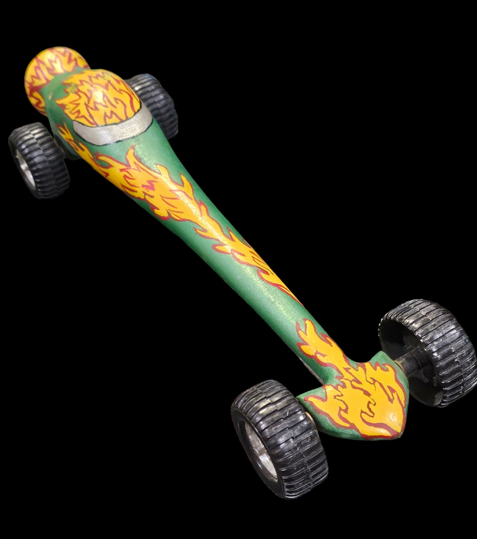 Antique Wooden CO2 Powered Dragster Derby Toy - Etsy