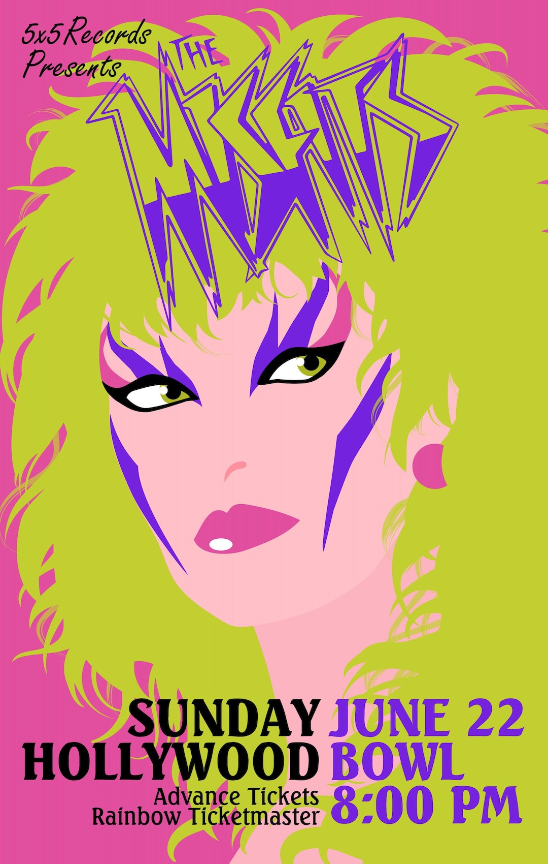 Misfits Jem and the Holograms Siouxsie and the Banshees Inspired Poster ...