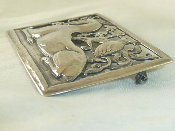 Rare Vintage Peer Smed Sterling Silver Hand Wrought D… - Gem