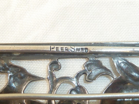 Rare Vintage Peer Smed Sterling Silver Hand Wrought D… - Gem