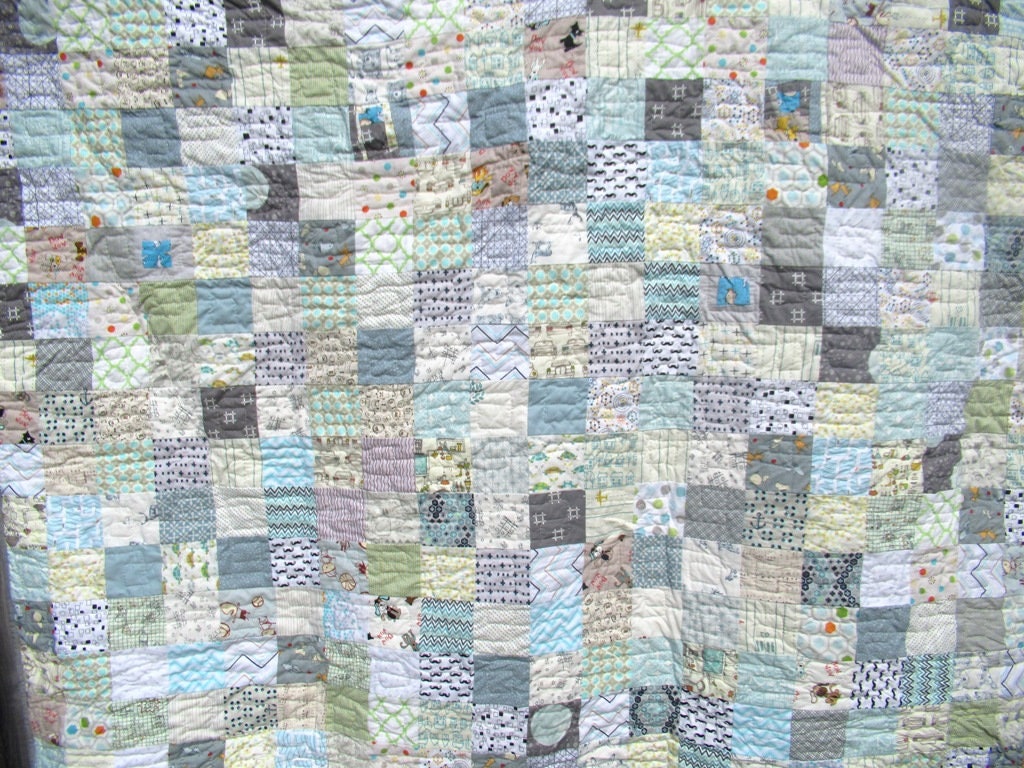 Twin Quilt Modern Quilt Handmade Quilt Patchwork Quilt - Etsy