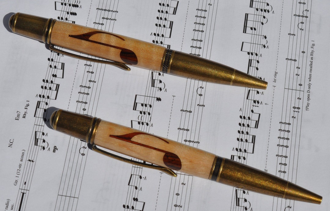 Music Note Pen - Etsy