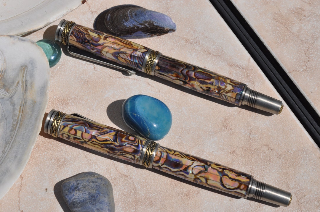 More Majestic Tiger Abalone Pen - Etsy