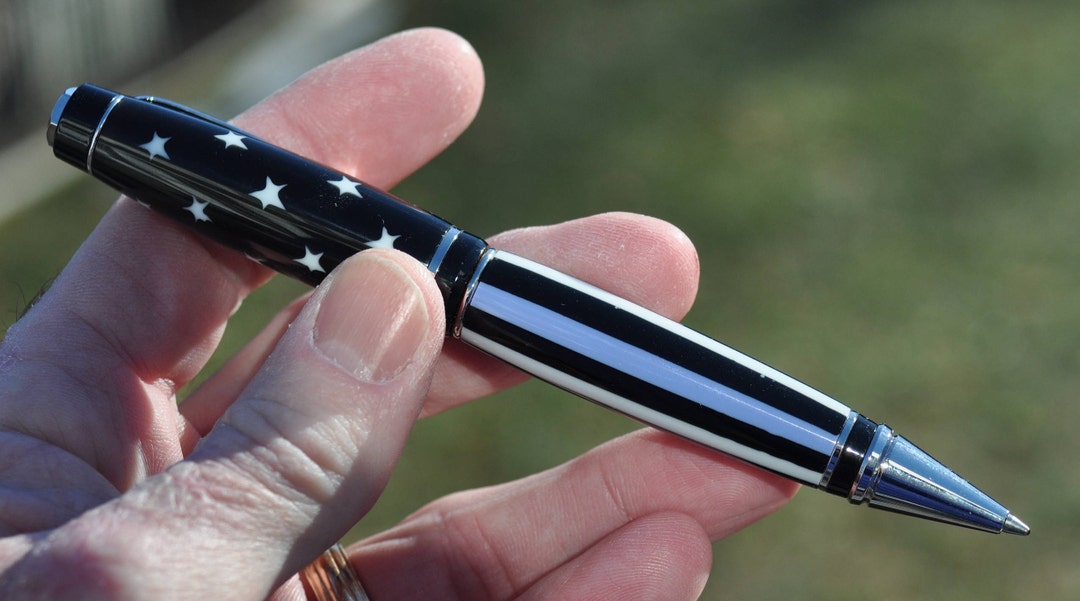 Thin Blue Line Pens - Etsy