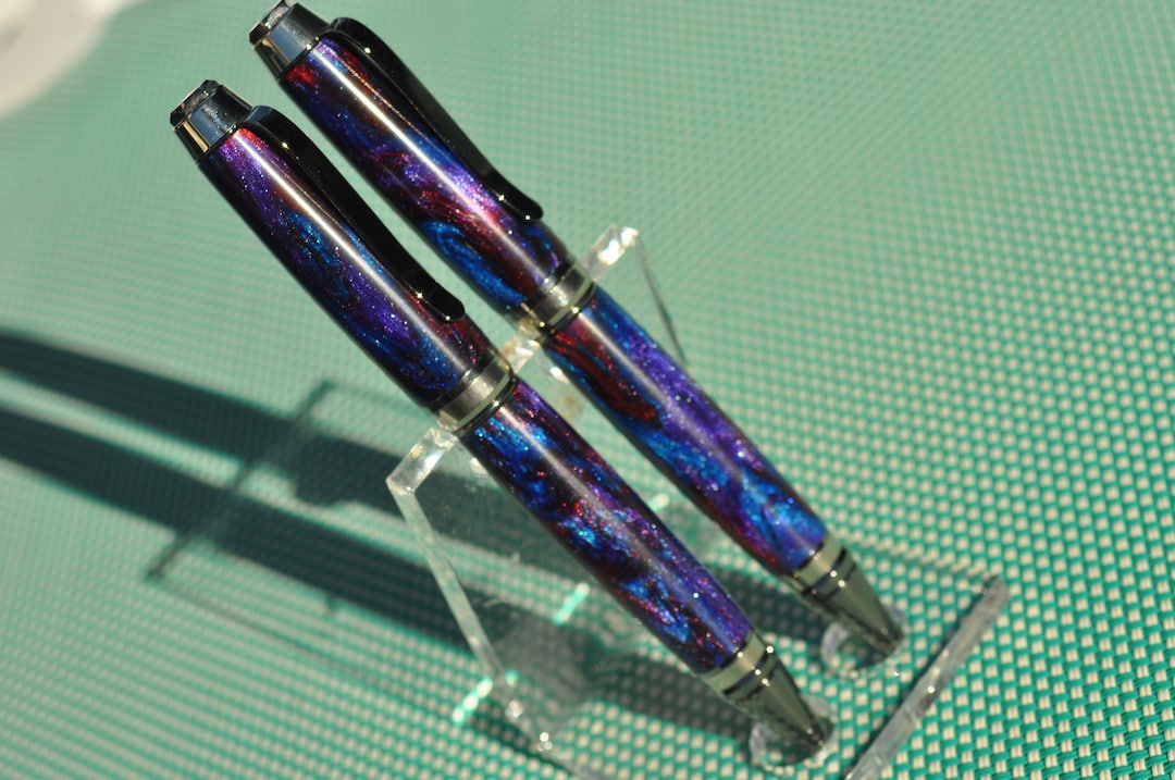 Multicolor (purple-ish) Big Ben Pen - Etsy