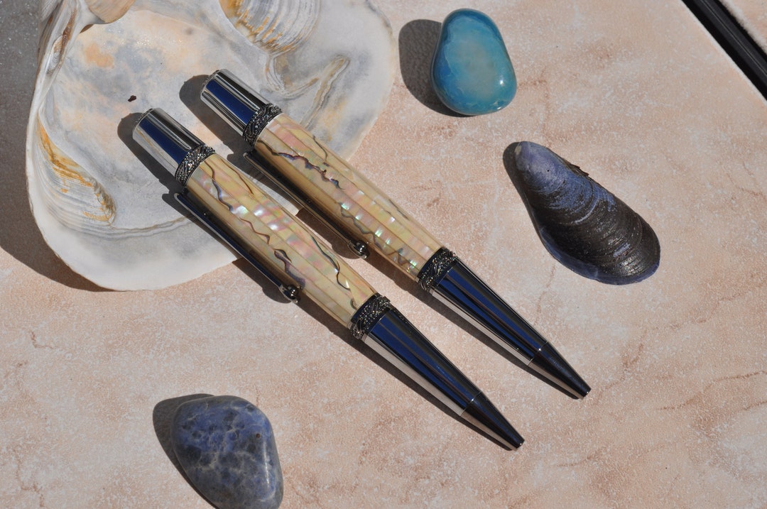 Fancy White Abalone Pen - Etsy