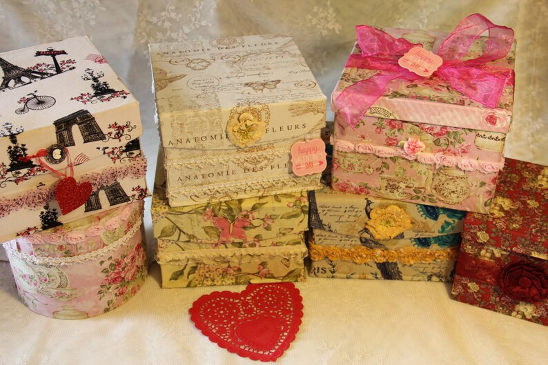 COMPLIMENTARY Fabric Keepsake Box W/ Your Purchase of a High - Etsy