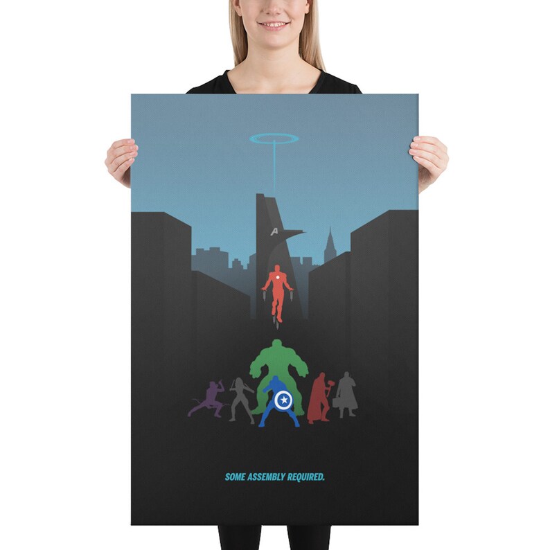 Avengers Poster Marvel Minimalist Poster Marvel Avengers - Etsy
