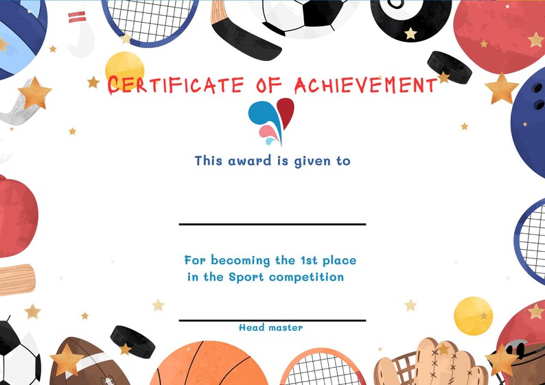 10 Kids Fun Certificates and Achievement – Printable & Digital Instant ...