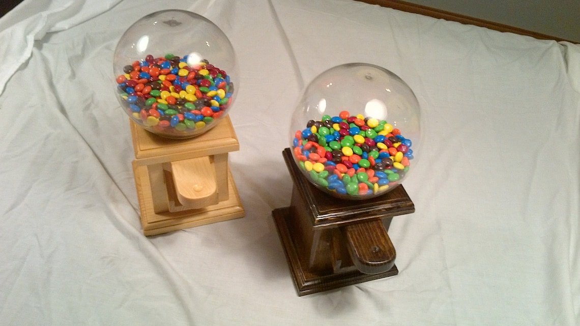 M&M Candy Dispenser - Etsy