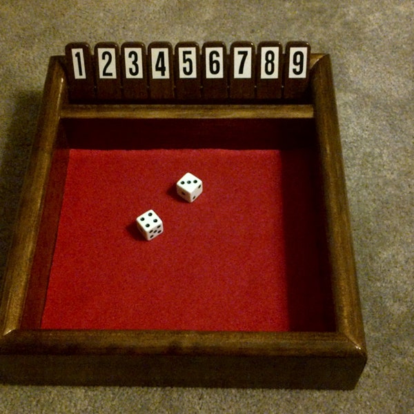 Shut the Box - Etsy