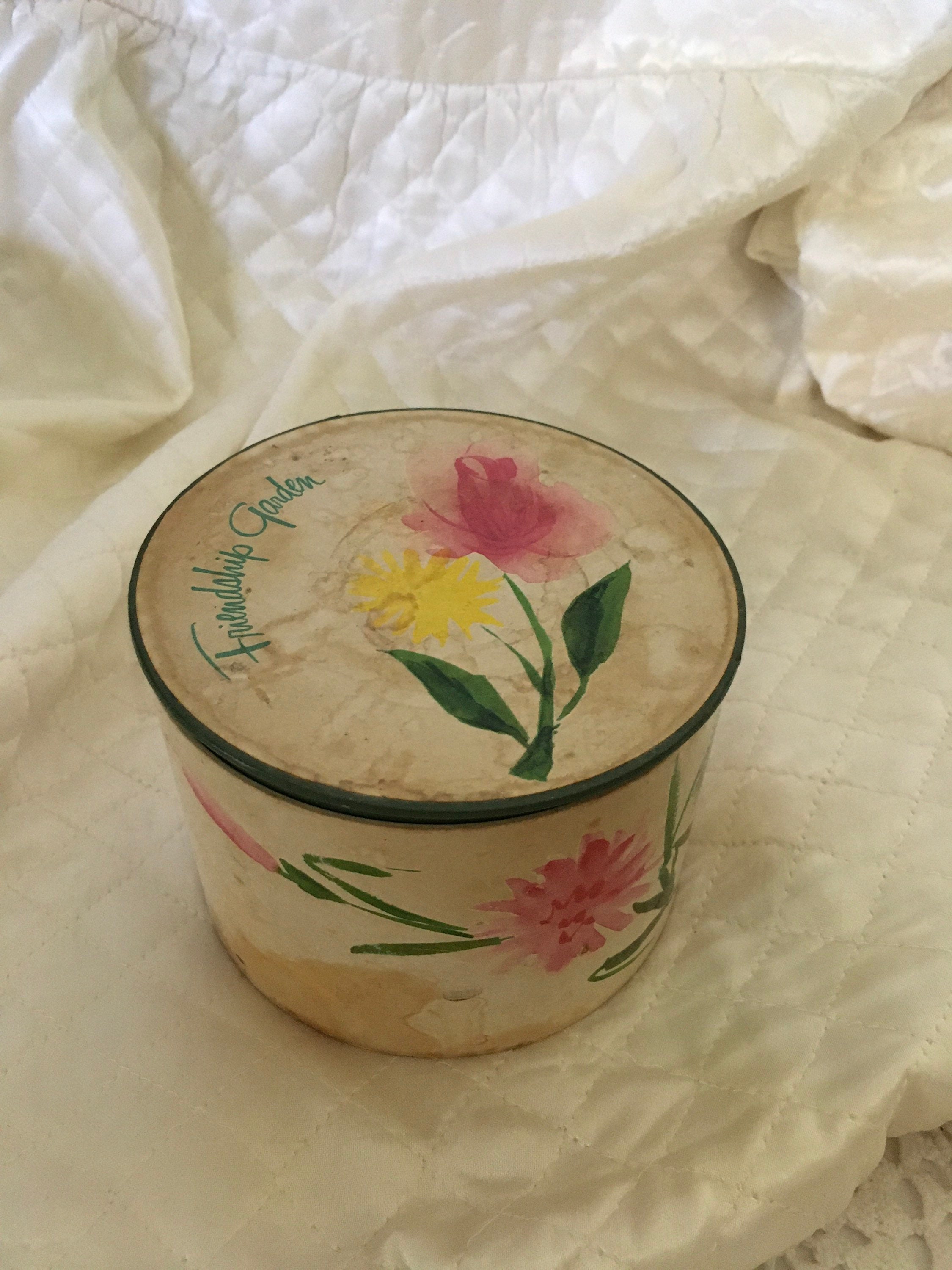 1950s Friendship Garden Dusting Powder Vintage Shulton Inc. - Etsy