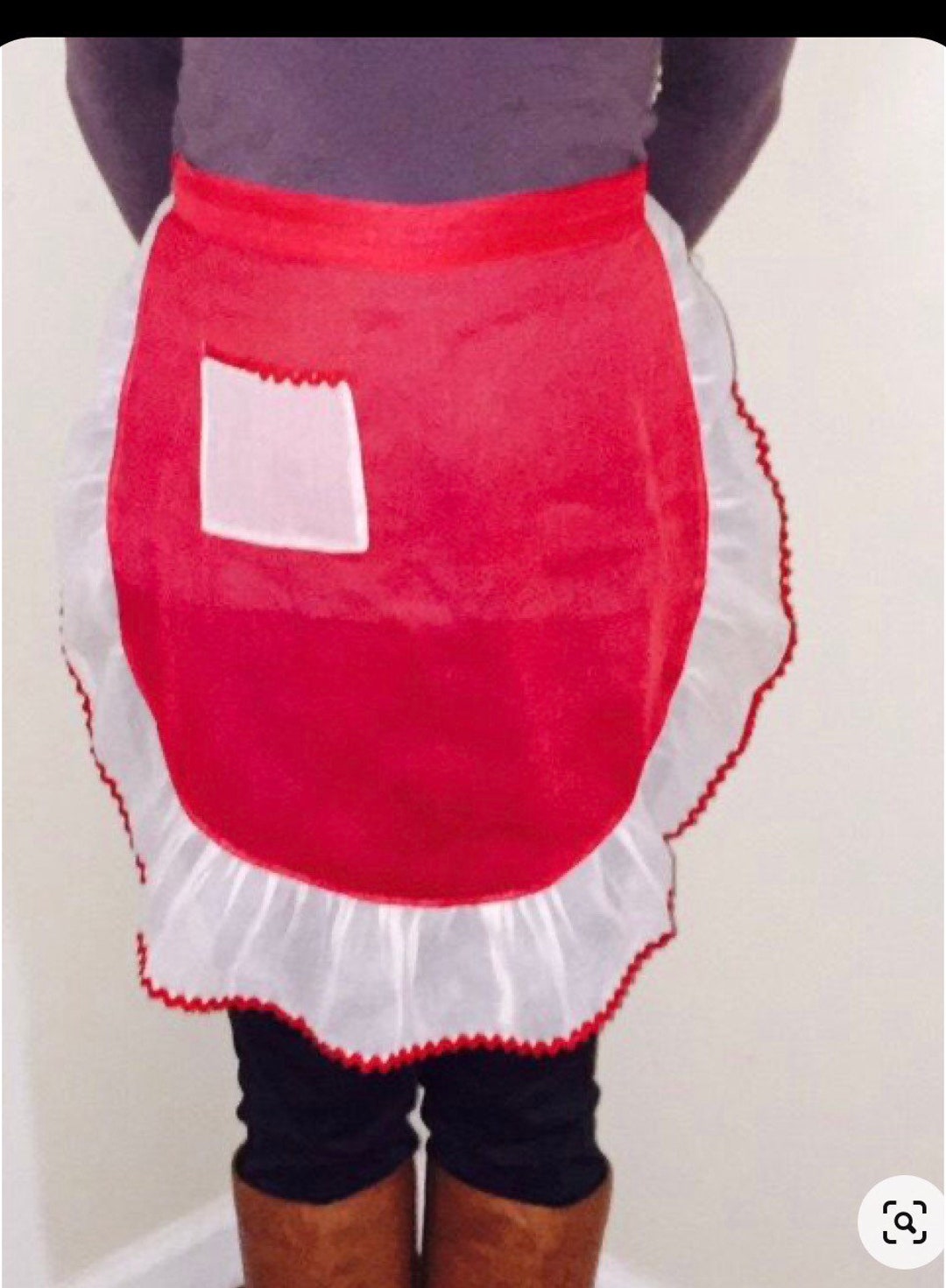 1950s Apron, Mid Century Kitchen Linens, Vintage Handmade Apron - Etsy