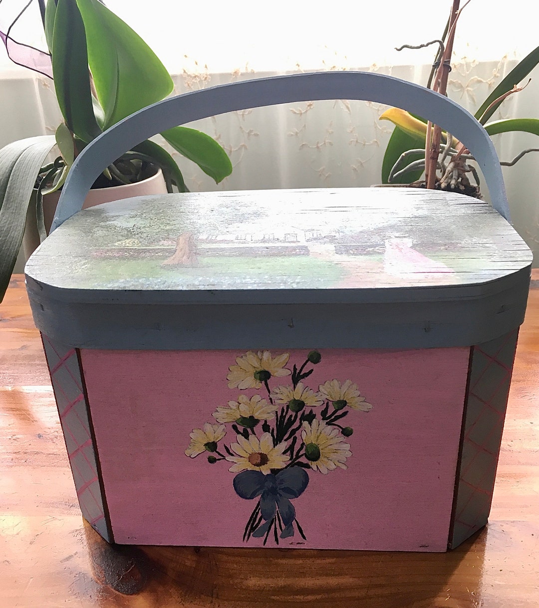 Vintage Wooden Box Bag, 60s 70s Box Purse, Vintage Accessory - Etsy