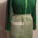 Vintage Apron 1950s Organdy Apron - Etsy