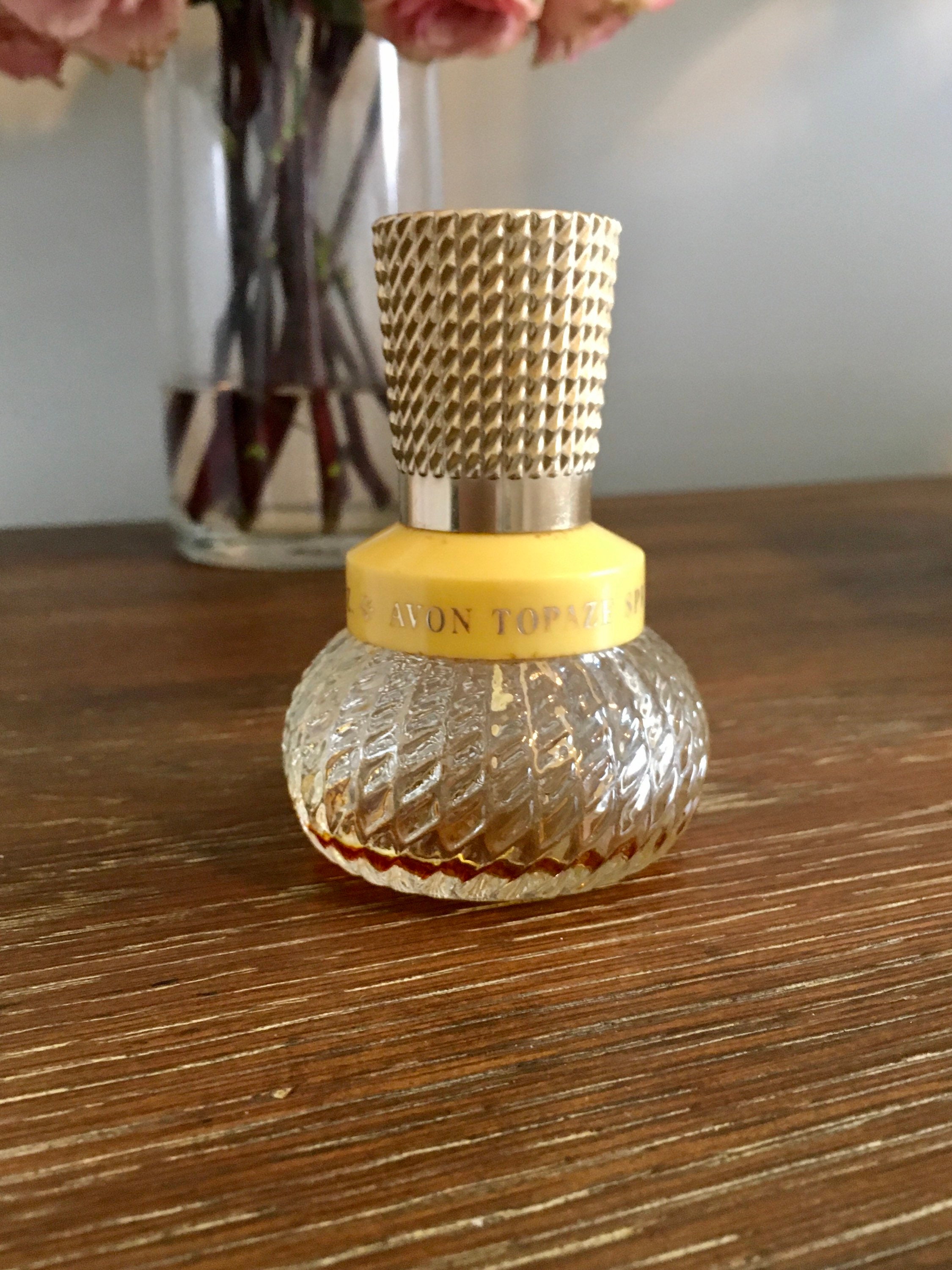 Vintage AVON Topaze Spray Essence AVON Collectible - Etsy
