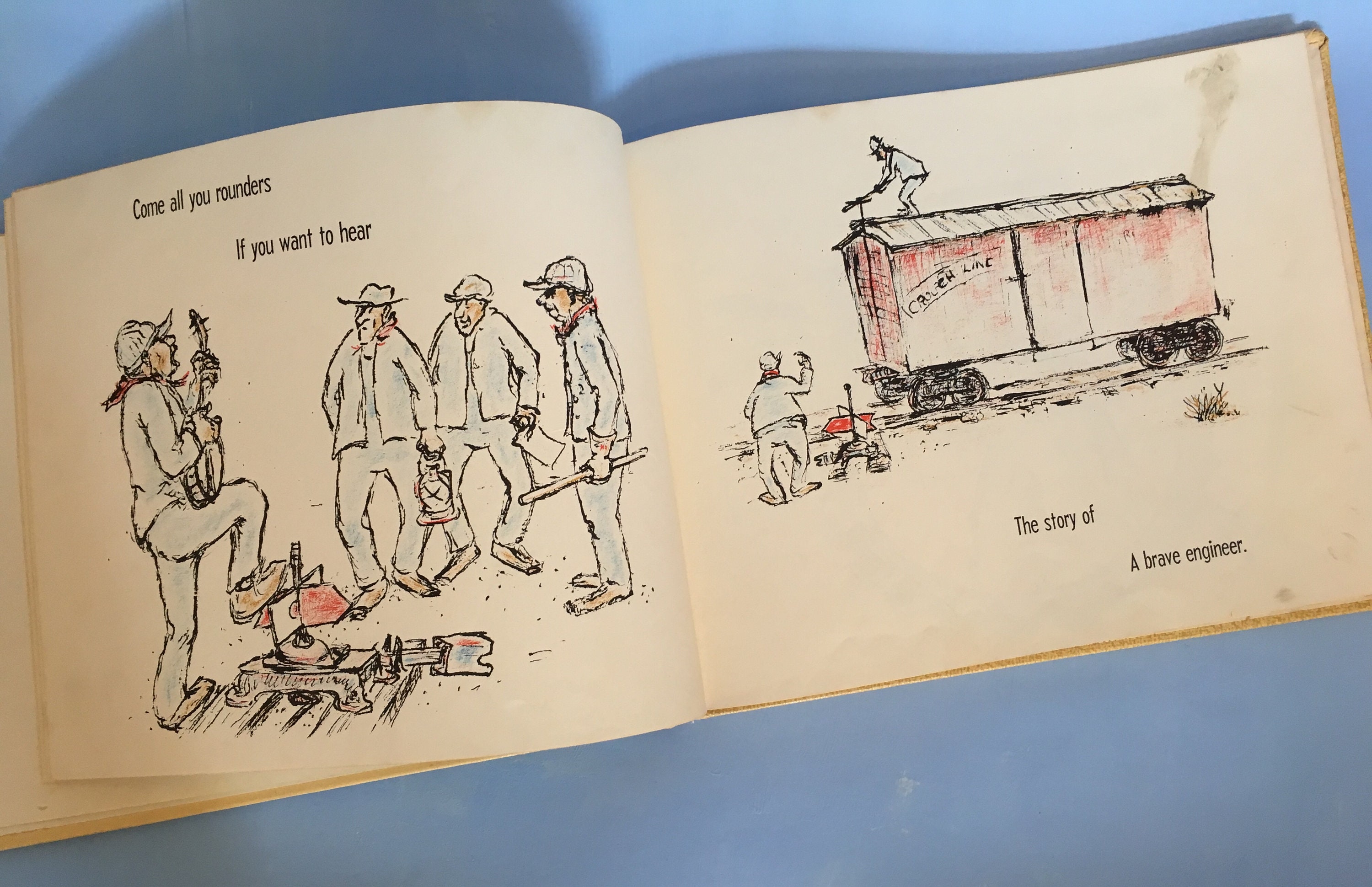 Casey Jones the Story of a Brave Engineer by Glen Rounds - Etsy