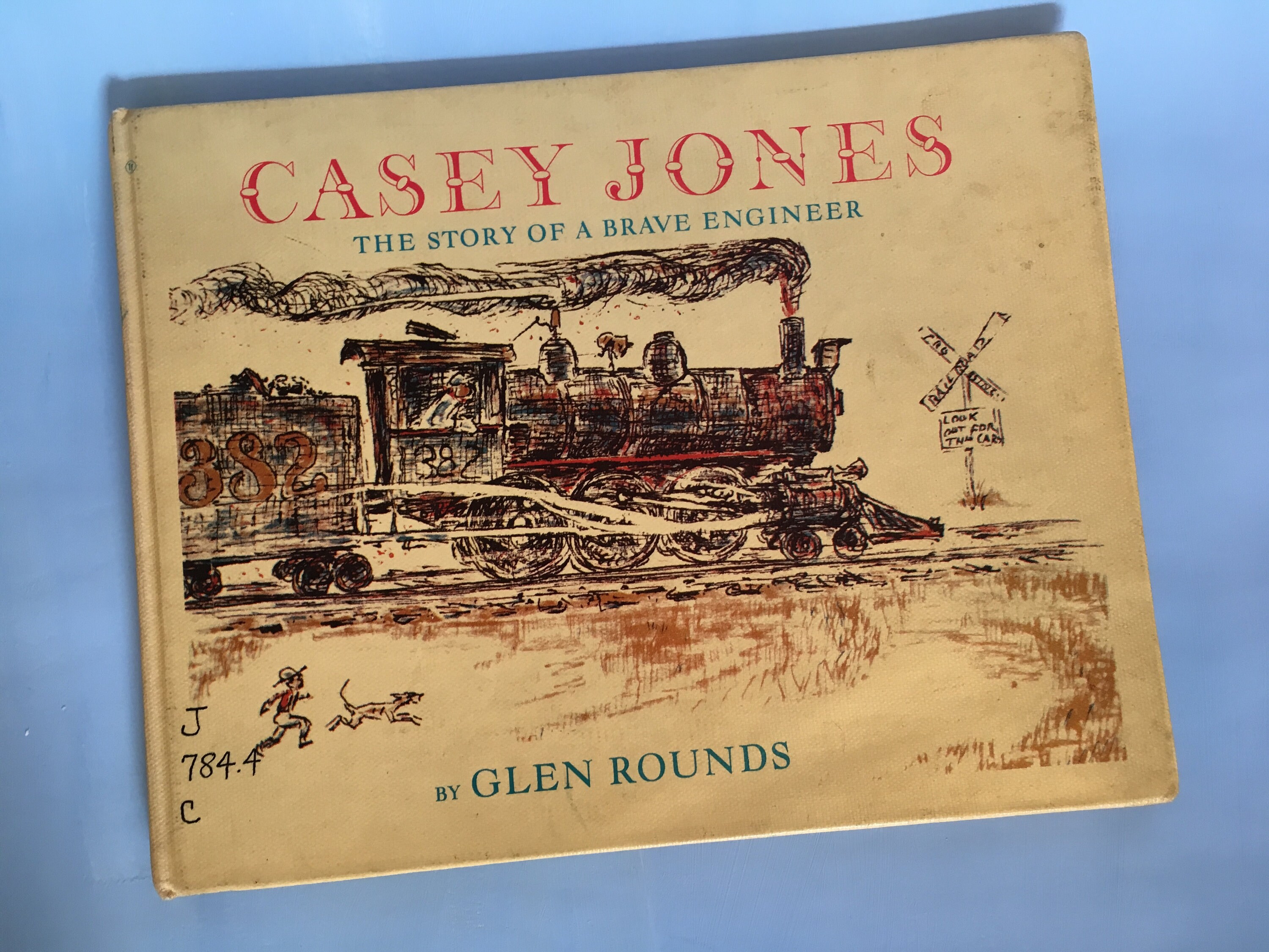 Casey Jones the Story of a Brave Engineer by Glen Rounds - Etsy