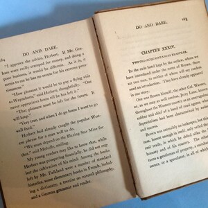 Do and Dare by Horatio Alger Jr. Vintage Boy's Book - Etsy