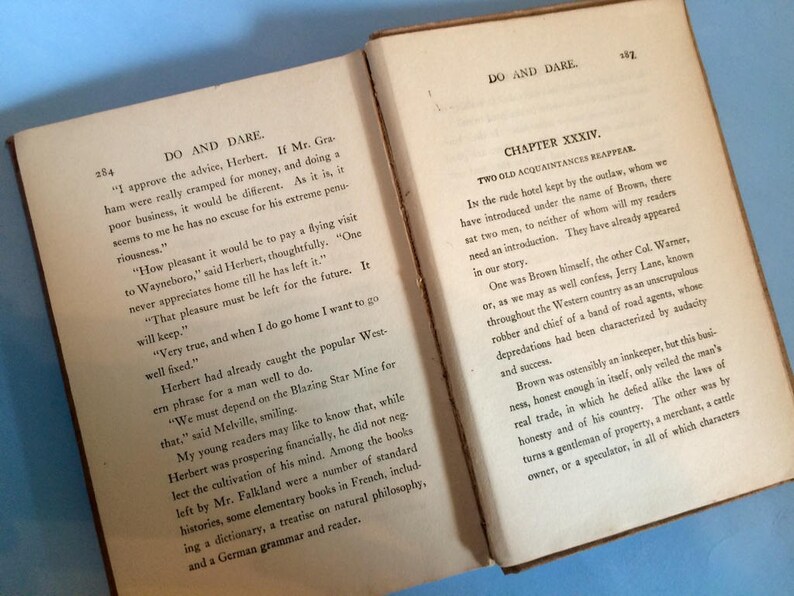 Do and Dare by Horatio Alger Jr. Vintage Boy's Book - Etsy