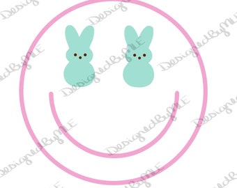 Happy Peep Svg - Etsy