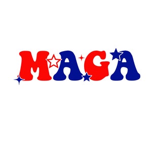 MAGA SVG, PNG, Trump for President, Make American Great Again Wave ...