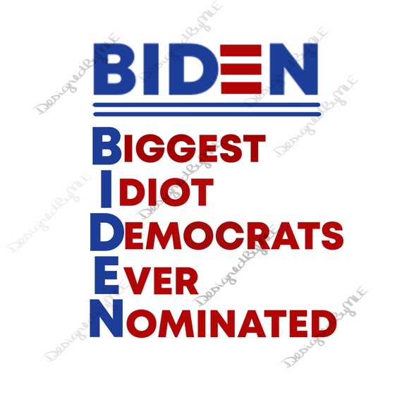 Biden SVG Political Conservative Design Republican SVG Anti - Etsy