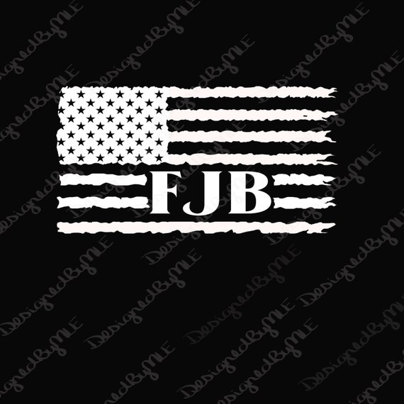 Distressed Flag FJB Sticker FJB Decal Fuck Joe Biden Car - Etsy
