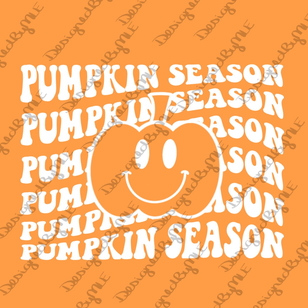 Pumpkin Season Happy Face SVG PNG JPG Pumpkin Happy Face - Etsy